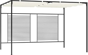 vidaXL Altán se zatahovací střechou 4x3x2,3 m 180 g/m² [313623] Barva: antracitová