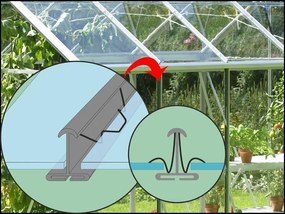 LANIT PLAST, s.r.o. skleník VITAVIA VENUS 3800 PC 4 mm černý LG4630