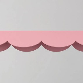 Růžové hliníkové LED závěsné svítidlo BISCUIT – Thoro