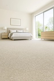 IVC Commercial, PVC podlaha - lino Logitex Ultimate 55 Gravel T36, na míru, šíře 2m,4m, béžová, filc, chodba / předsíň