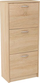 Botník JULIUS 3K dub sonoma (50 x 116) cm