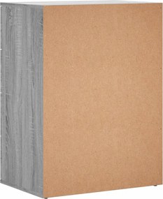 Příborníky 2 ks šedé sonoma 60 x 39 x 80 cm kompozitní dřevo 3276628