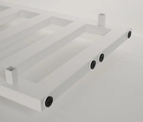 Hopa Glasgow koupelnový radiátor 600 x 1250 mm středové připojení černá RADGLA601331SP
