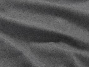 Biante Dekorační běhoun na stůl Porto PRT-021 Tmavě šedá režná 20x140 cm