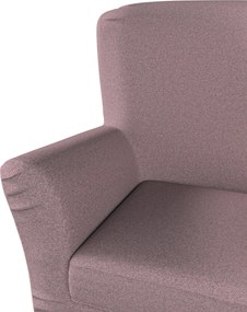 Potah na křeslo Tomelilla vysoké provedení, se záložkami barva růžová látka pletený vzor