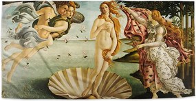 Sablio Ručník Zrození Venuše - Sandro Botticelli - 50x100 cm