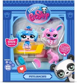 HASBRO Littlest Pet Shop Petfluencers / 2 figurky / 4 doplňky / od 4 l