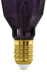 LED žárovka E27 4W T100 1 800K filament purple dim