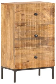 Příborník Puther - masivní mangovníkové dřevo | 45x30x75 cm