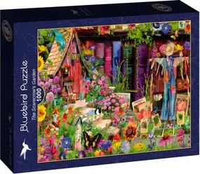 BLUEBIRD Puzzle Strašákova zahrada / 1000 dílků / 69 x 47,8 cm