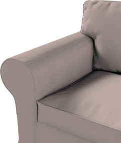 Potah na křeslo IKEA Ektorp barva růžová látka pletený vzor