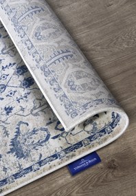 Villeroy & Boch, Běhoun Villeroy & Boch 106121 Cream, Blue, 80x240, modrá, ložnice