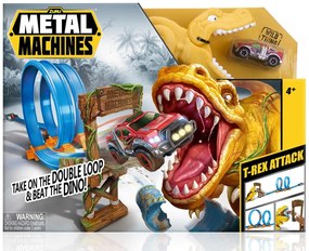 Zuru metal machines autodráha t-rex attack
