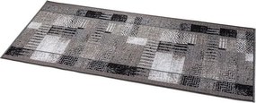 Kusový běhoun Patchwork šedá 67 x 250 cm