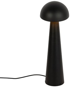 Venkovní stojací lampa černá 65 cm - Mushroom