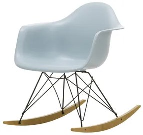 Eames Plastic Armchair RAR černě lakovaná ledově šedá javor Vitra