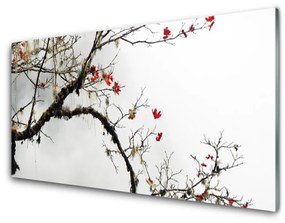 Obraz na skle Větev Příroda Rostlina 140x70 cm