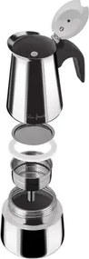 Lamart Kaffe Moka konvička 100ml na 2 šálky / nerez