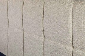 Designová postel Viola 160 x 200 cm krémová