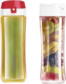 SENCOR SBL 2214RD červeno bílá / Stolní Smoothie mixér / 500W / 0.6L /