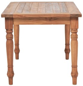 Teakový konferenční stolek Batavia, 90x50x45 cm