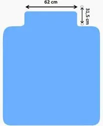 SILTEX L 1.21x1.34m Podložka na koberec