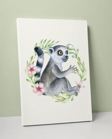 Obraz Lemur 30 x 40 cm - napnuté plátno na dřevěném rámu