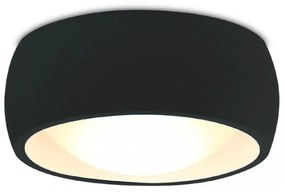 Maxlight C0204 Stropní svítidlo KODAK 8W LED IP44 černé zaoblené