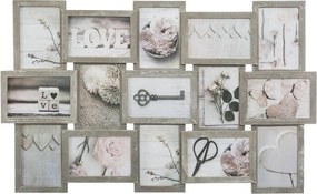 Fotorámeček na 15 fotografií Vintage, 73 x 45 cm