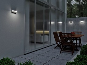 LED2 5400154DT LED2 Venkovní nástěnné svítidlo HUGO II, A TRIAC 9W 3000K/4000K antracit - LED2 Lighting