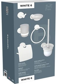 Bemeta Design SET WHITE, 6 ks -