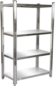 Regál Wiltec – 120 × 50 × 155 cm (61921)