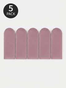 Sinsay - Čalouněné stěnové panely 5 pack - pastelová růžová