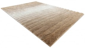 Dywany Łuszczów, Kusový koberec Flim 007-B2 Stripes beige, 120x160, béžová, ložnice