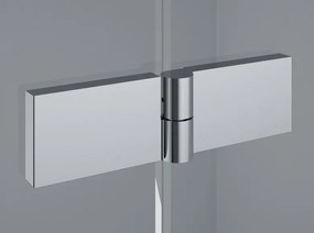 Sanswiss PUR PU13P jednokřídlé sprchové dveře 120 cm Šířka: 1200 mm, Profil: Chrom, Sklo: Linie 51