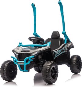 LEAN CARS Elektrické autíčko na baterie Kawasaki JS330 24V5Ah černo-modré