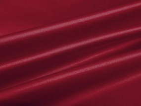Biante Saténový kulatý ubrus polyesterový Satén LUX-022 Vínově červený Ø 140 cm