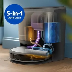 Philips XU9100/10 Homerun Aqua černá / Robotický vysavač / vysávání  m