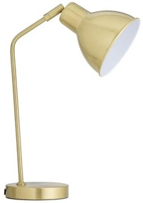 Mosazná kovová stolní lampa Bloomingville Catya