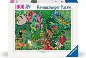 Ravensburger Puzzle: Kouzelný deštný prales / 1000 dílků / od 14 let
