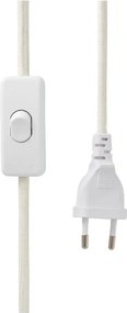 Krémová látková stolní lampa (výška 46 cm) Fay – Ellos Home