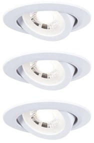 Paulmann LED spot 93388, sada 3 x 4,8 W, bílá