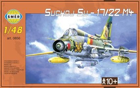 Plastikový model směr model kit 0856 letadlo – suchoj su-17/22 m4