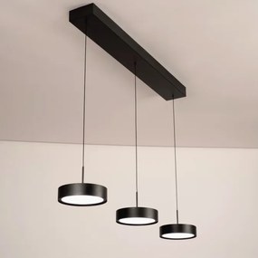 Závěsné LED svítidlo Bonn Nero 3 Lineo