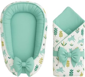 Babytýpka výbavička pro miminko luxury mini jungle mint