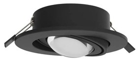 MEGATRON LED vestavné bodové svítidlo Planex Powerlens, 4,8 W, černé