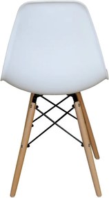 Jídelní židle TALCA — bílá