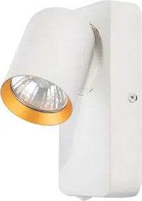 Domoletti Tunis ML9942 bílo-zlatá / Nástěnné svítidlo / GU10