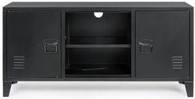BIZZOTTO Kovový TV stolek CAMBRIDGE černý 0746923