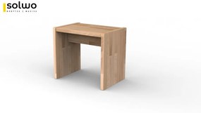 Solwo Design Noční stolek FLEX Dřevo a odstín oleje: BUK Cink - Olej odstín BO105